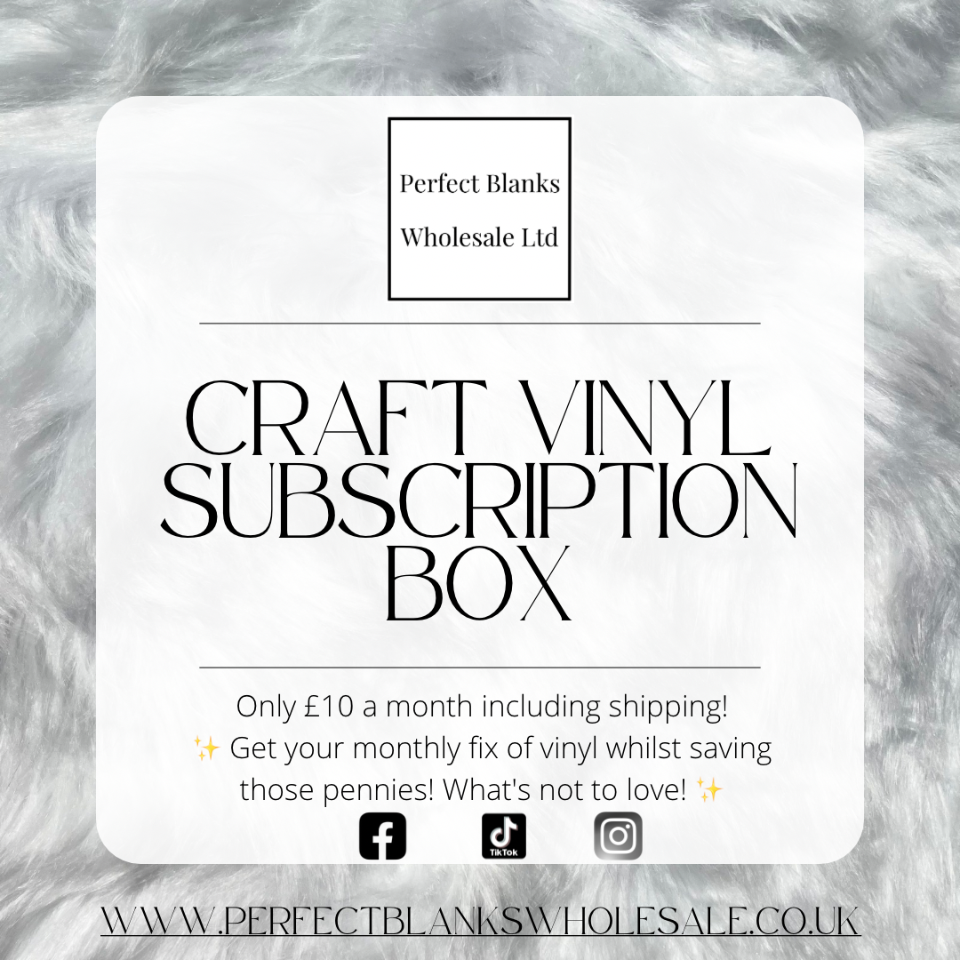 Vinyl Monthly Subscription Including Shipping – Perfect Blanks ...