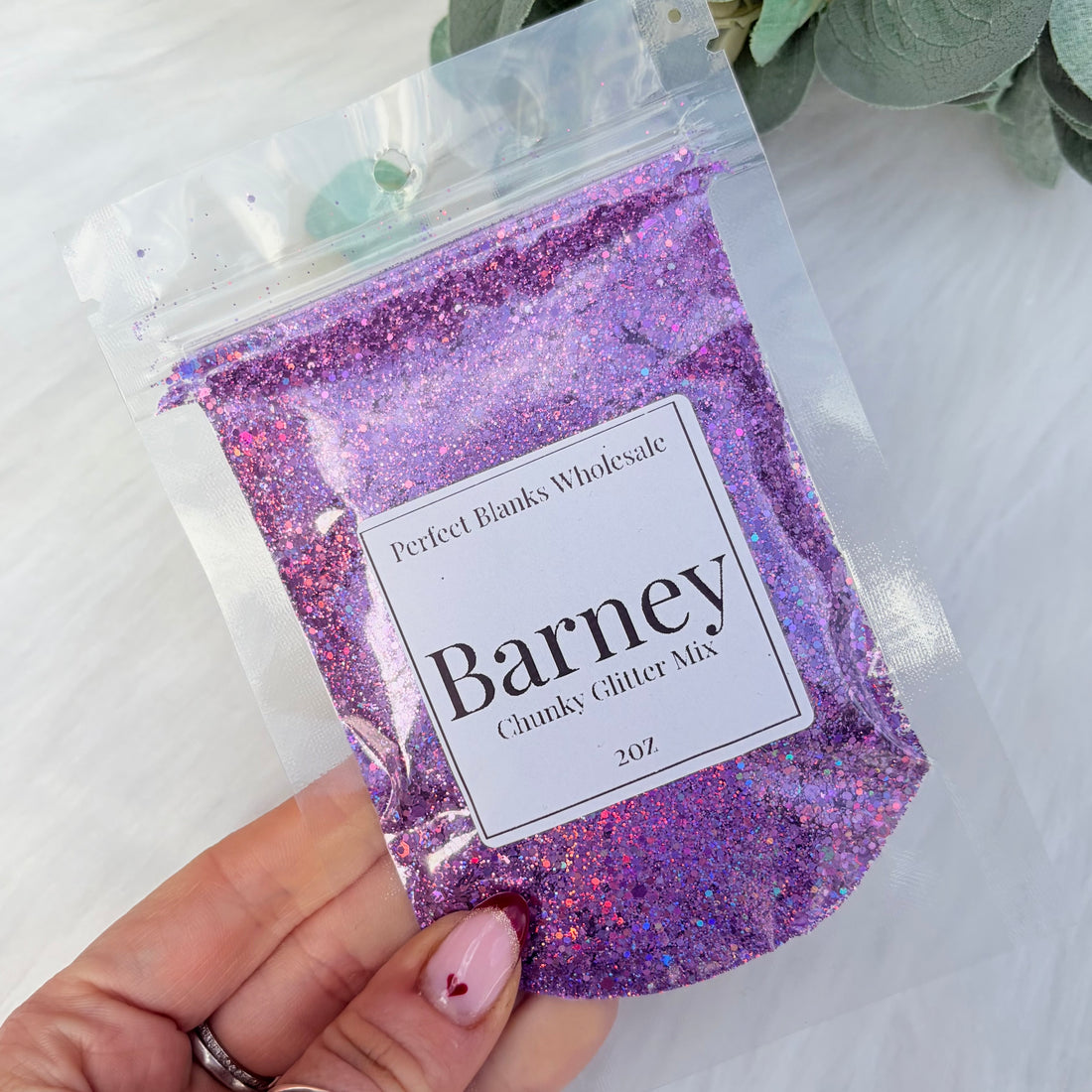 Barney - Chunky Glitter Mix – Perfect Blanks Wholesale Limited